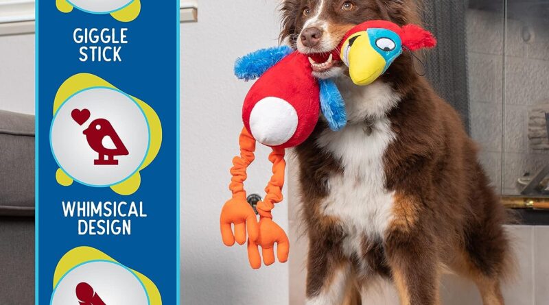 Pet Craft Supply Giggling Puffin & Parrot Multi Pack Interactive Dog ...